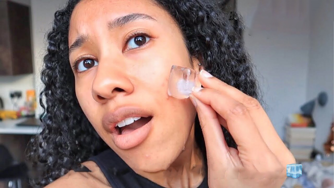 How to use ice cubes to smooth your face - Easybreakonline